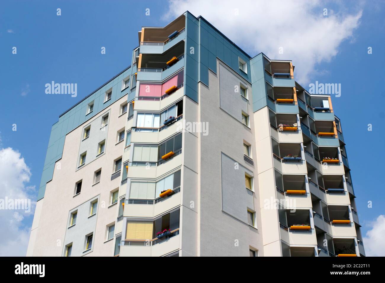 prefab high-rise building Stock Photo - Alamy