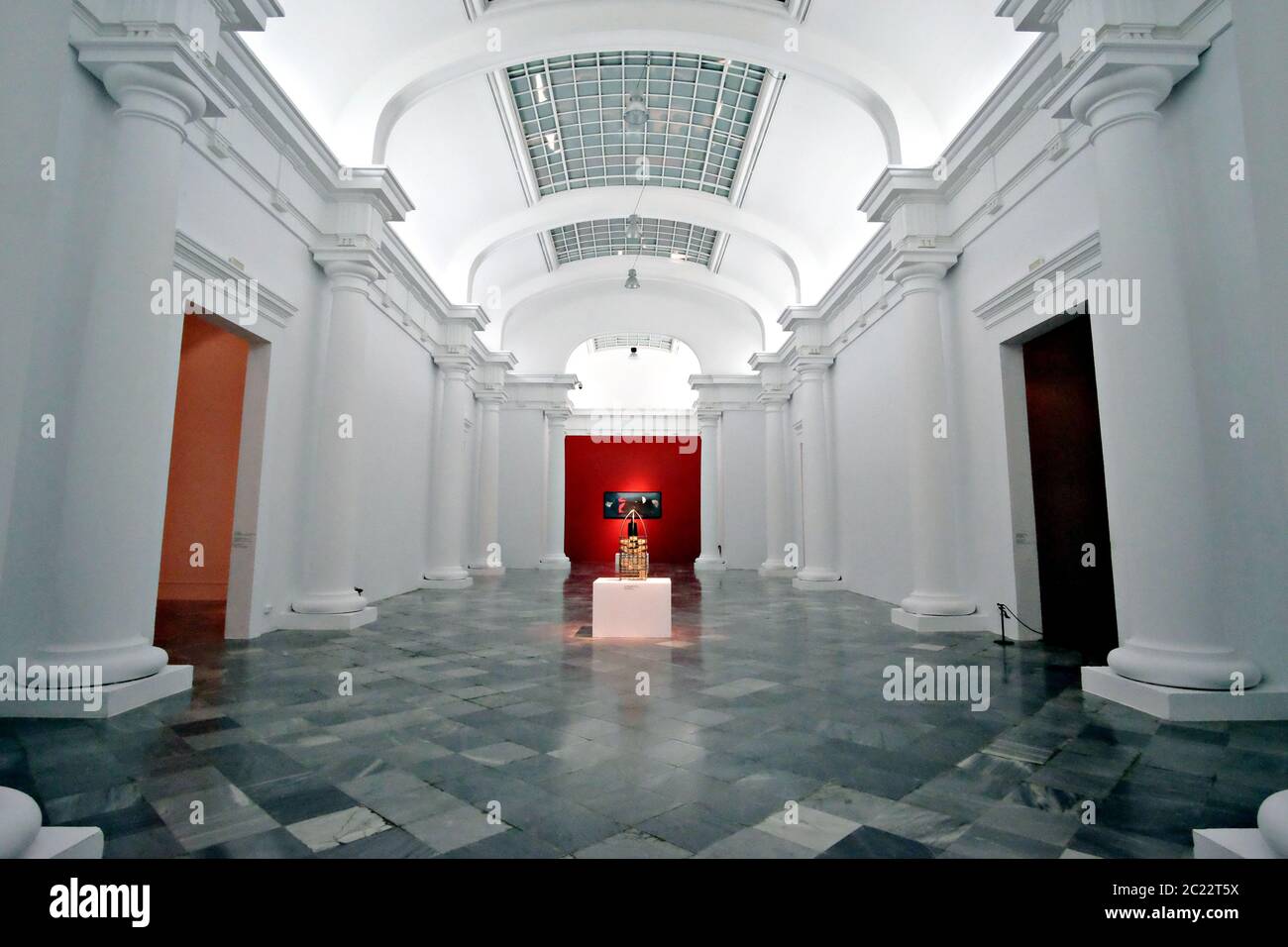 large white hall at the Center of Contemporary Culture "Centre del ...