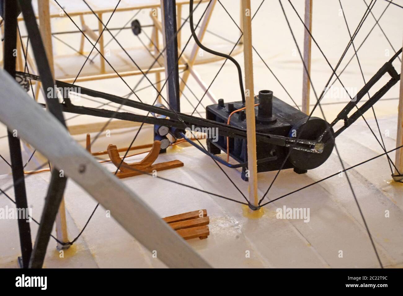 Scale Model of 1903 Wright Flyer I Stock Photo - Alamy