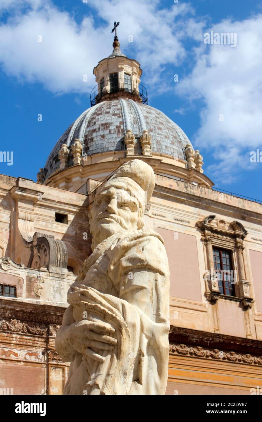 Statues of St. Catherine Stock Photo - Alamy