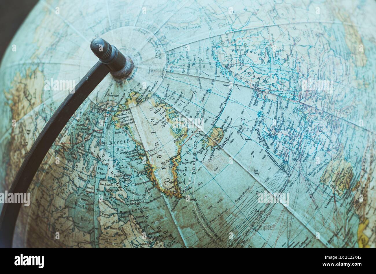 Antique globe map hi-res stock photography and images - Alamy