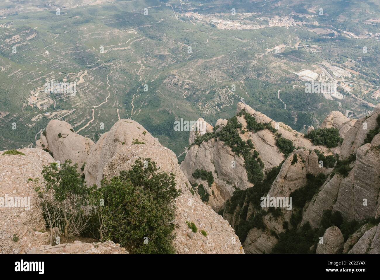 Montserrat mountain nature park hi-res stock photography and images - Alamy