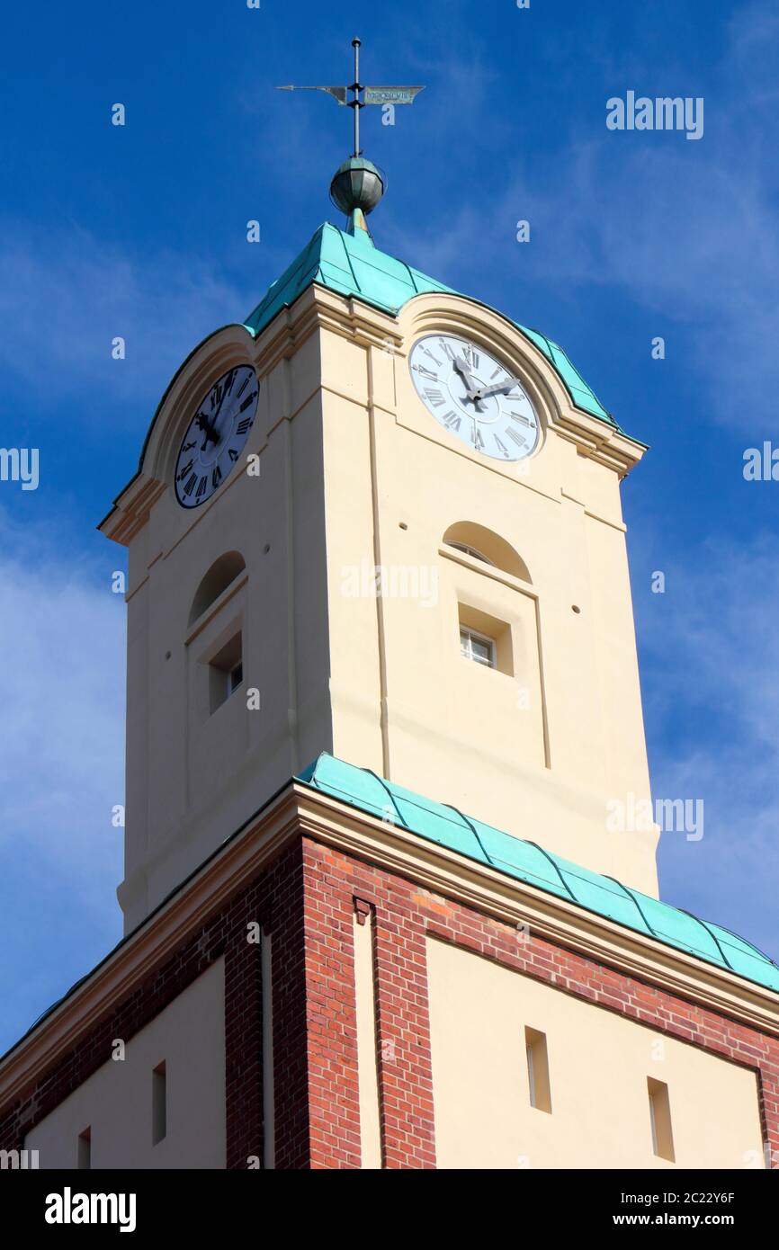 town hall tower Stock Photo - Alamy