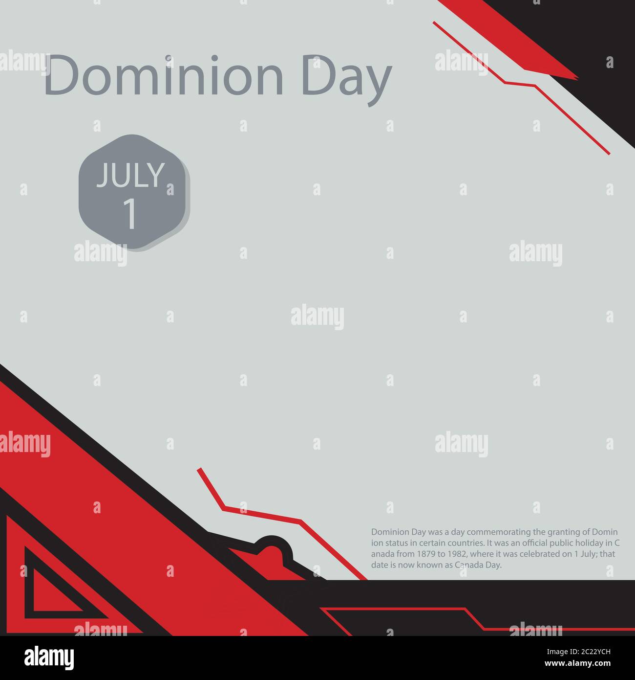 A dominion day Stock Vector Images - Alamy