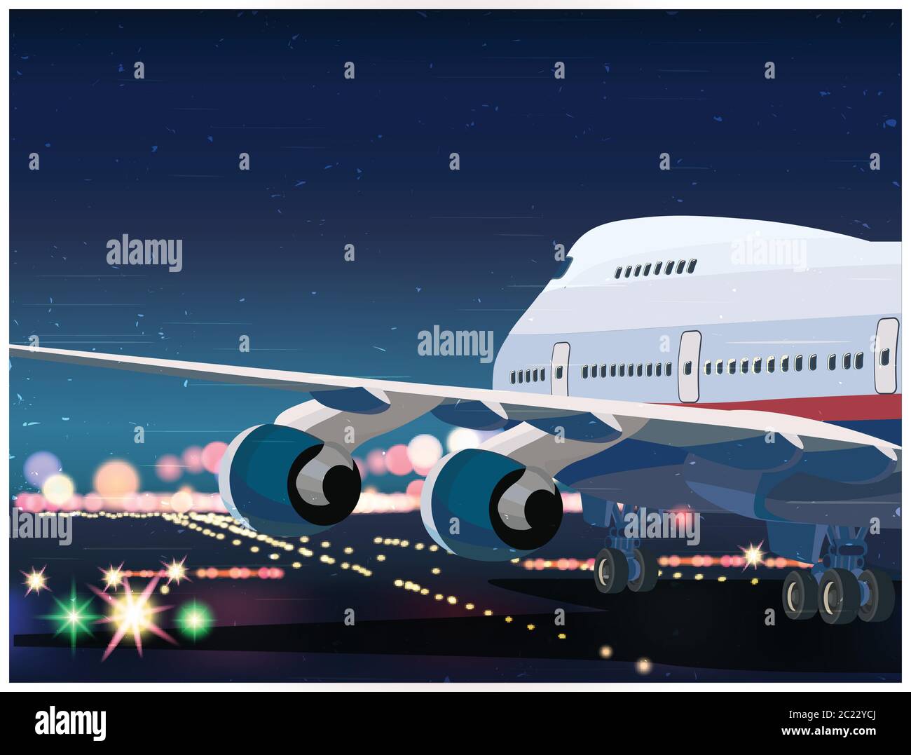Runway tarmac Stock Vector Images - Alamy