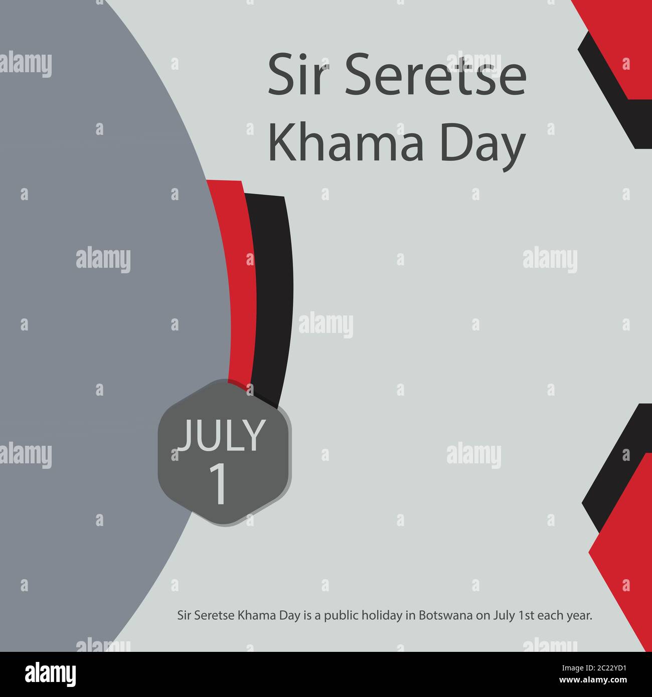 National flag botswana on Stock Vector Images - Alamy