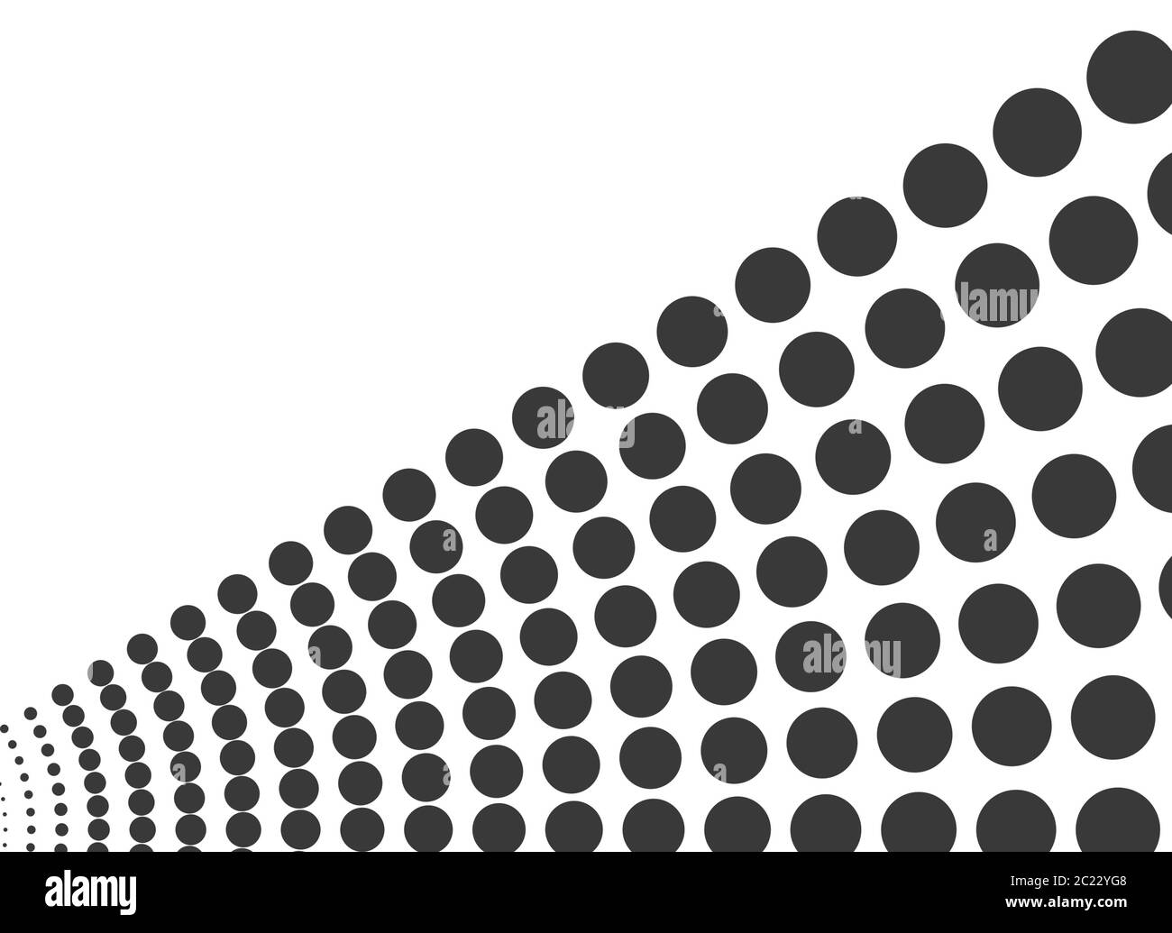 Abstract background texture: Small and big black dots on white ...