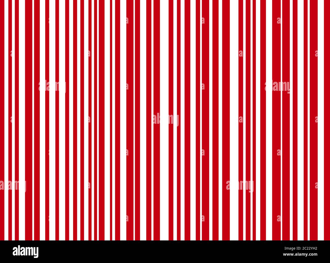 Irregular red thin and thick stripes on white background Stock Photo ...