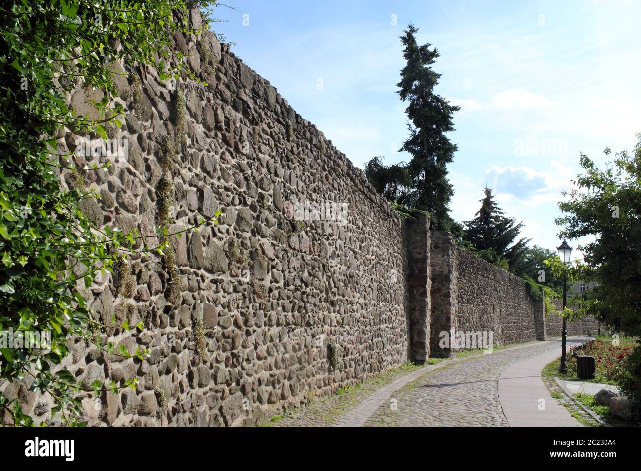 City wall in Bernau Stock Photo - Alamy