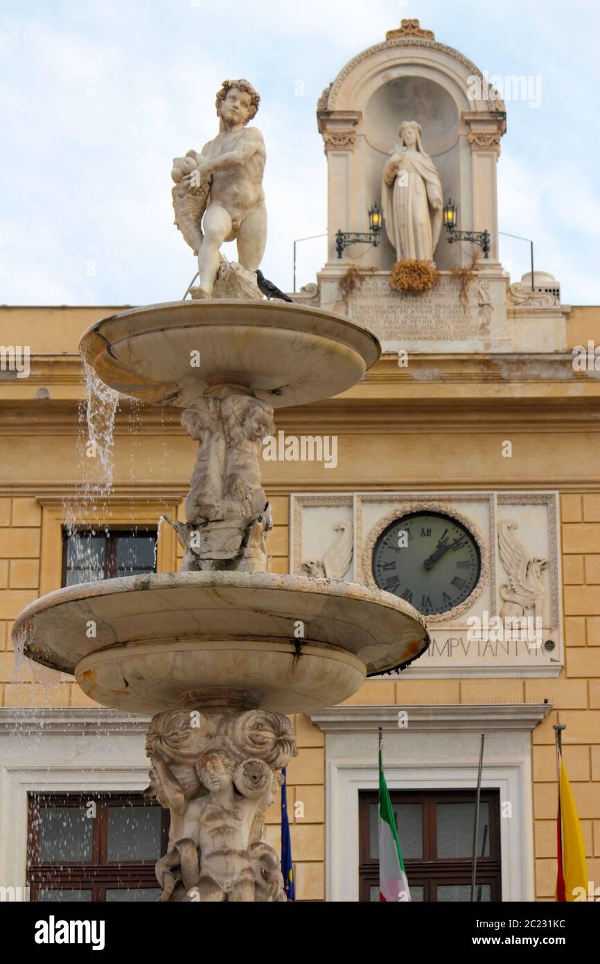 Palermo town hall hi-res stock photography and images - Alamy
