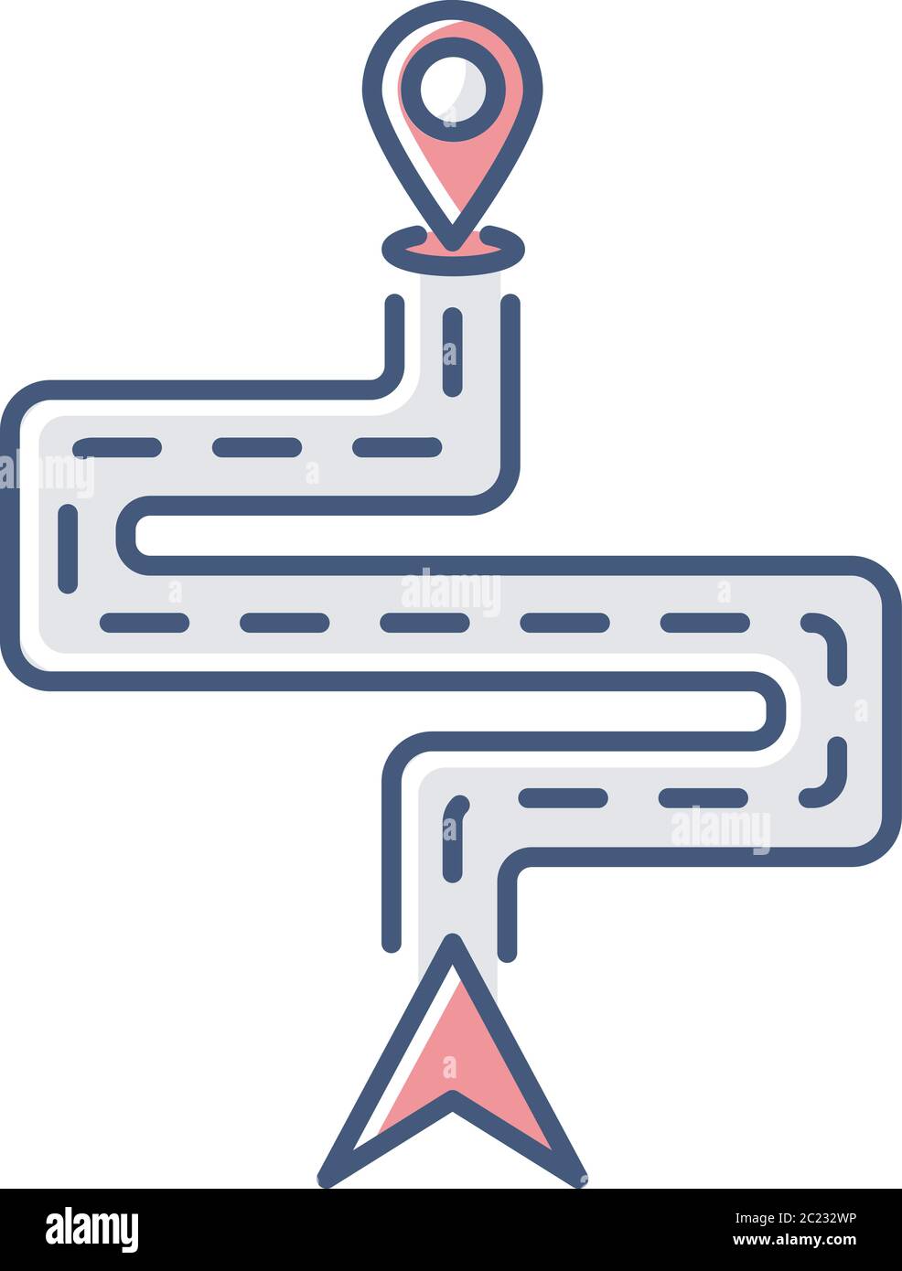 Indicator route Stock Vector Images - Alamy