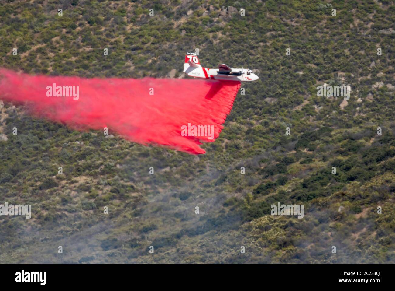 Fire retardant dropper hi-res stock photography and images - Alamy