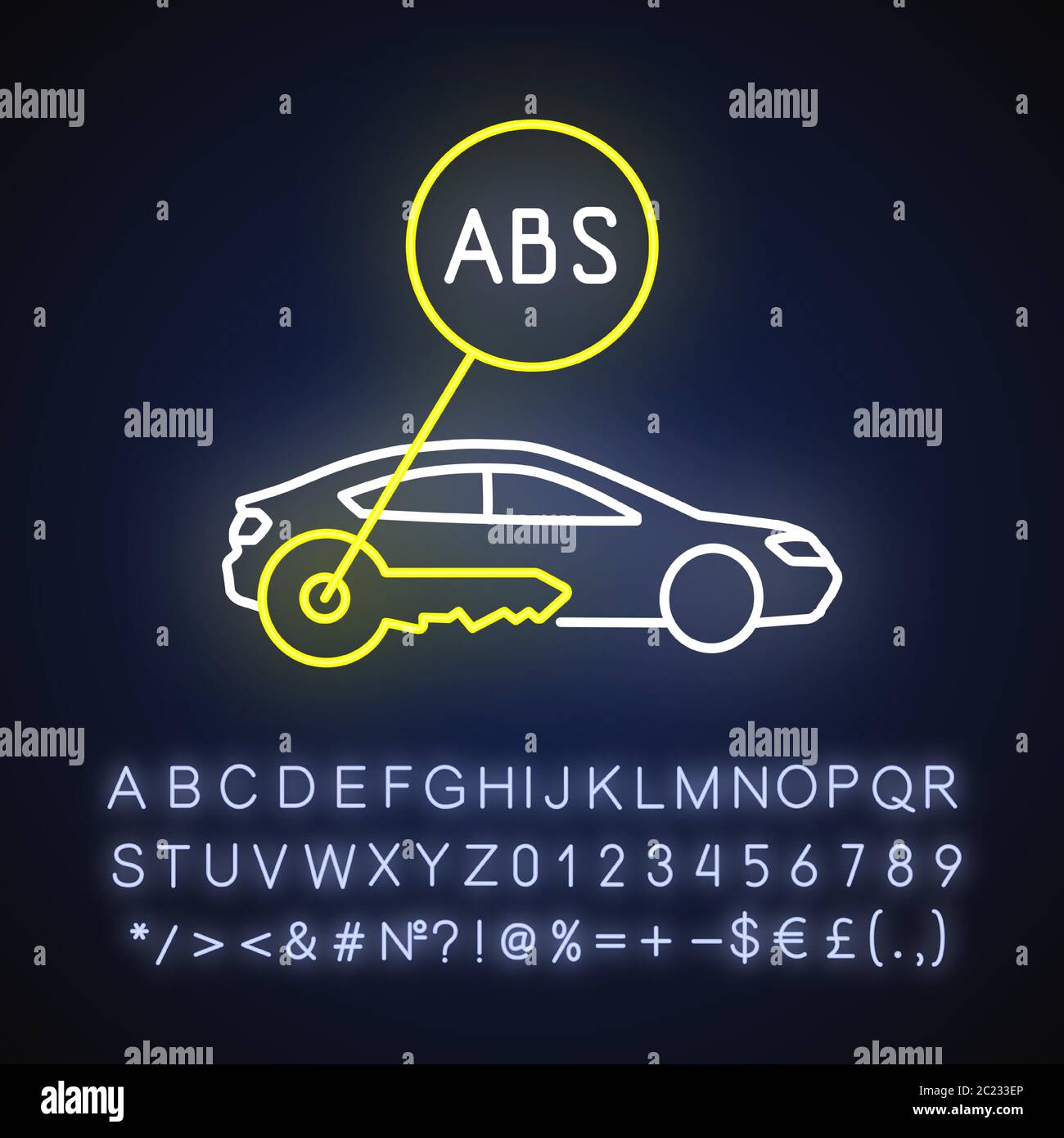 Anti lock brakes Stock Vector Images - Alamy
