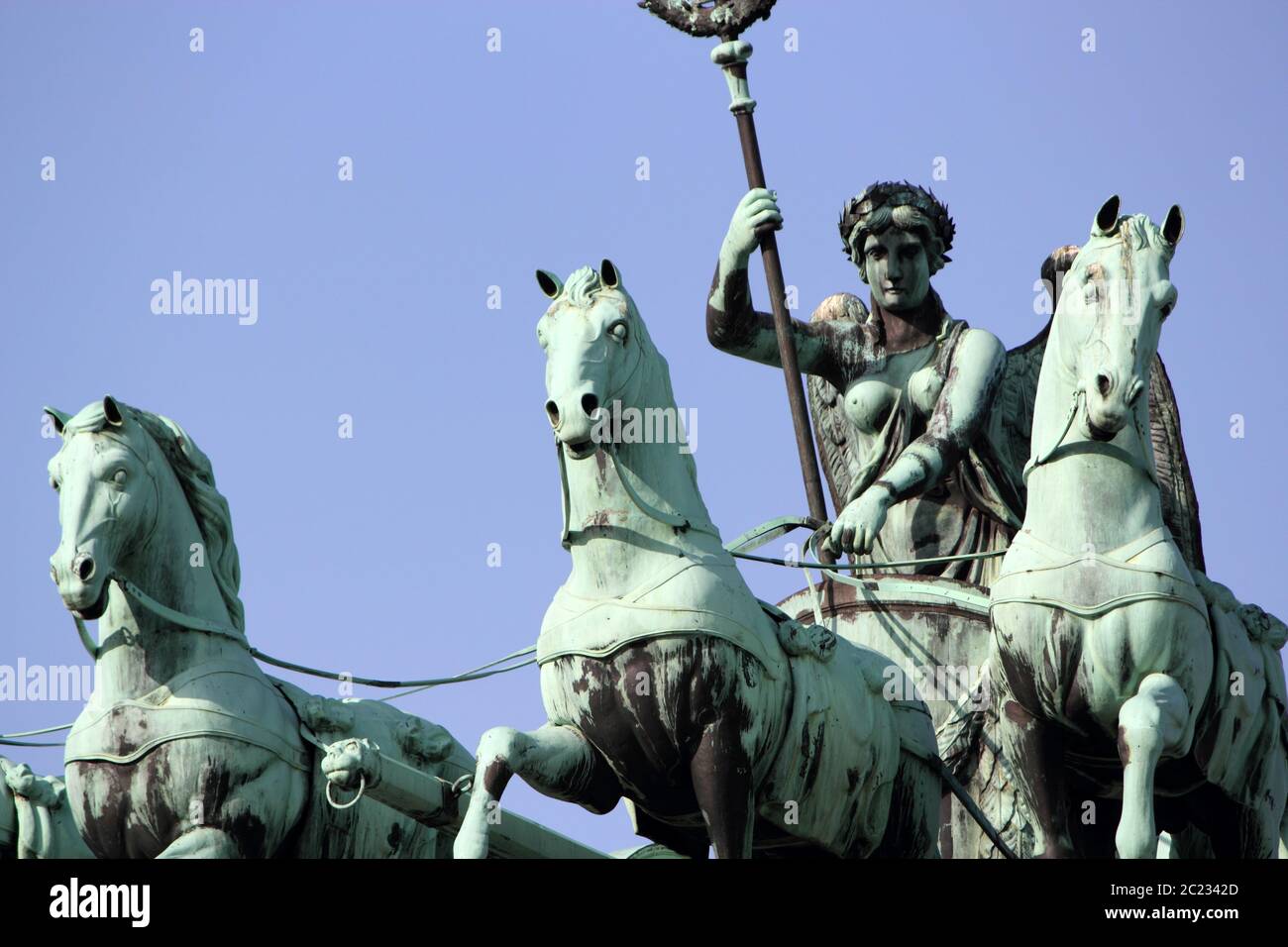 Victoria, goddess of victory Stock Photo - Alamy