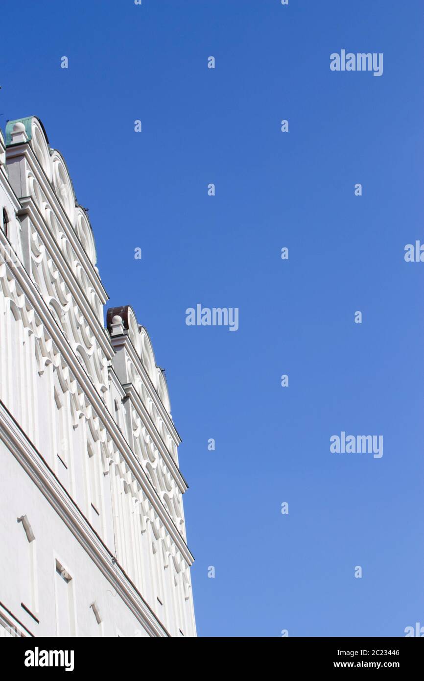 White castle facade Stock Photo - Alamy