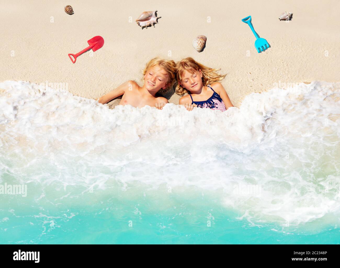 Dreaming sand and sea hi-res stock photography and images - Alamy