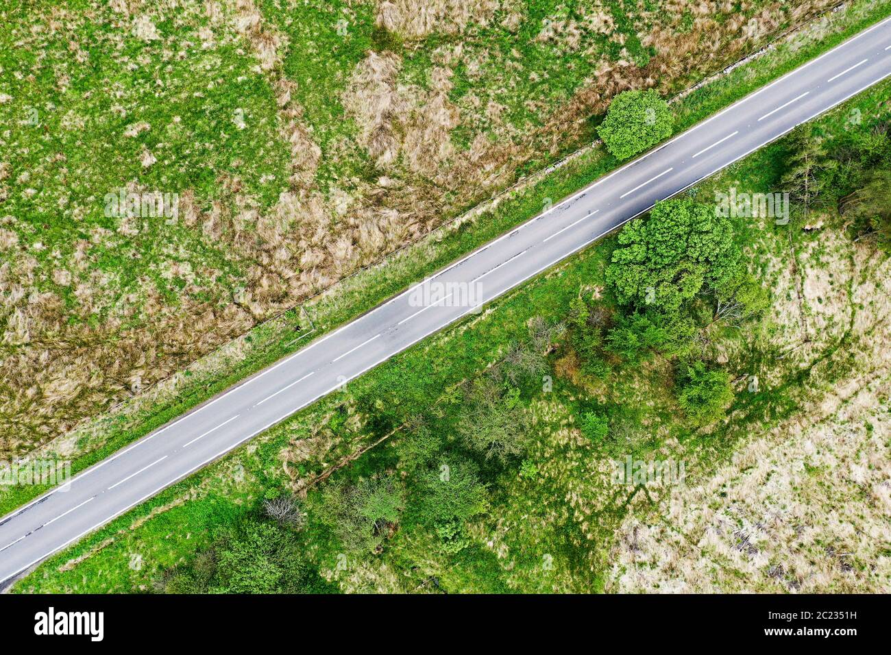 Aerial overhead birds eye view above hi-res stock photography and ...