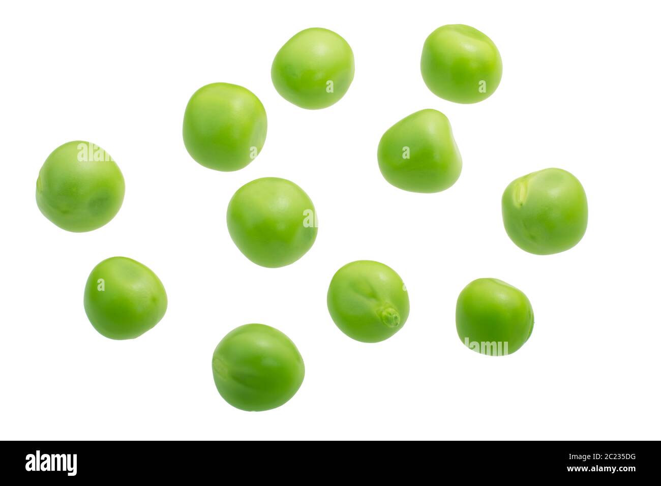 Pisum sativum seed Cut Out Stock Images & Pictures - Alamy