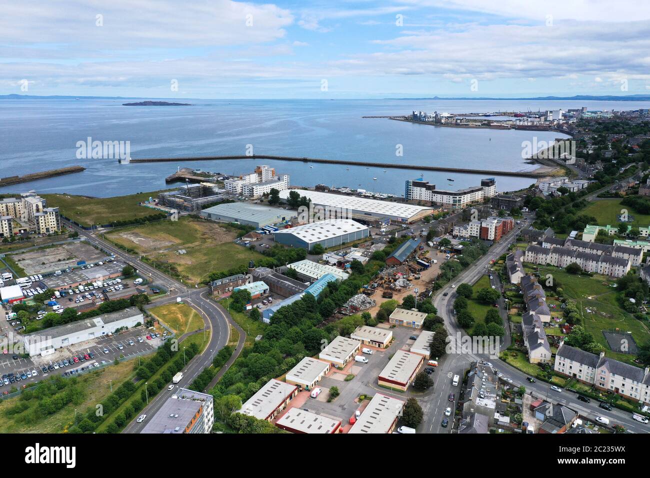 Edinburgh granton harbour hi-res stock photography and images - Alamy