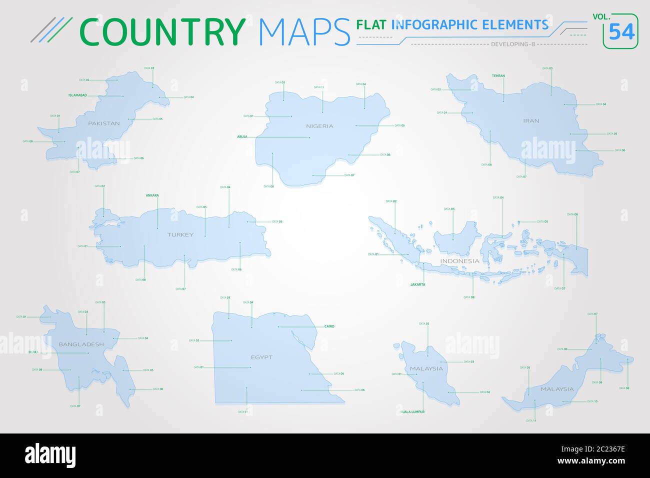 Infographic maps hi-res stock photography and images - Alamy