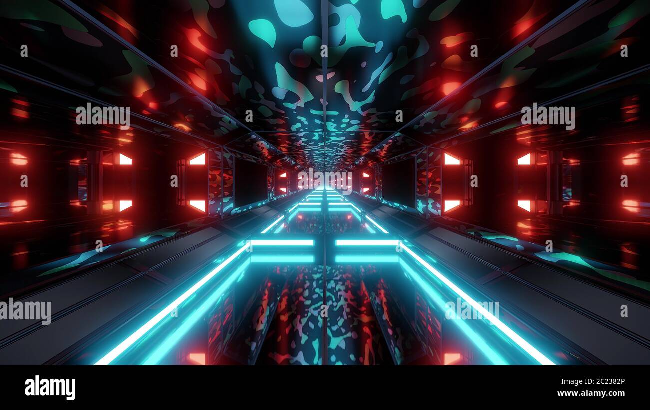 camouflage army space tunnel background wallpaper 3d rendering ...