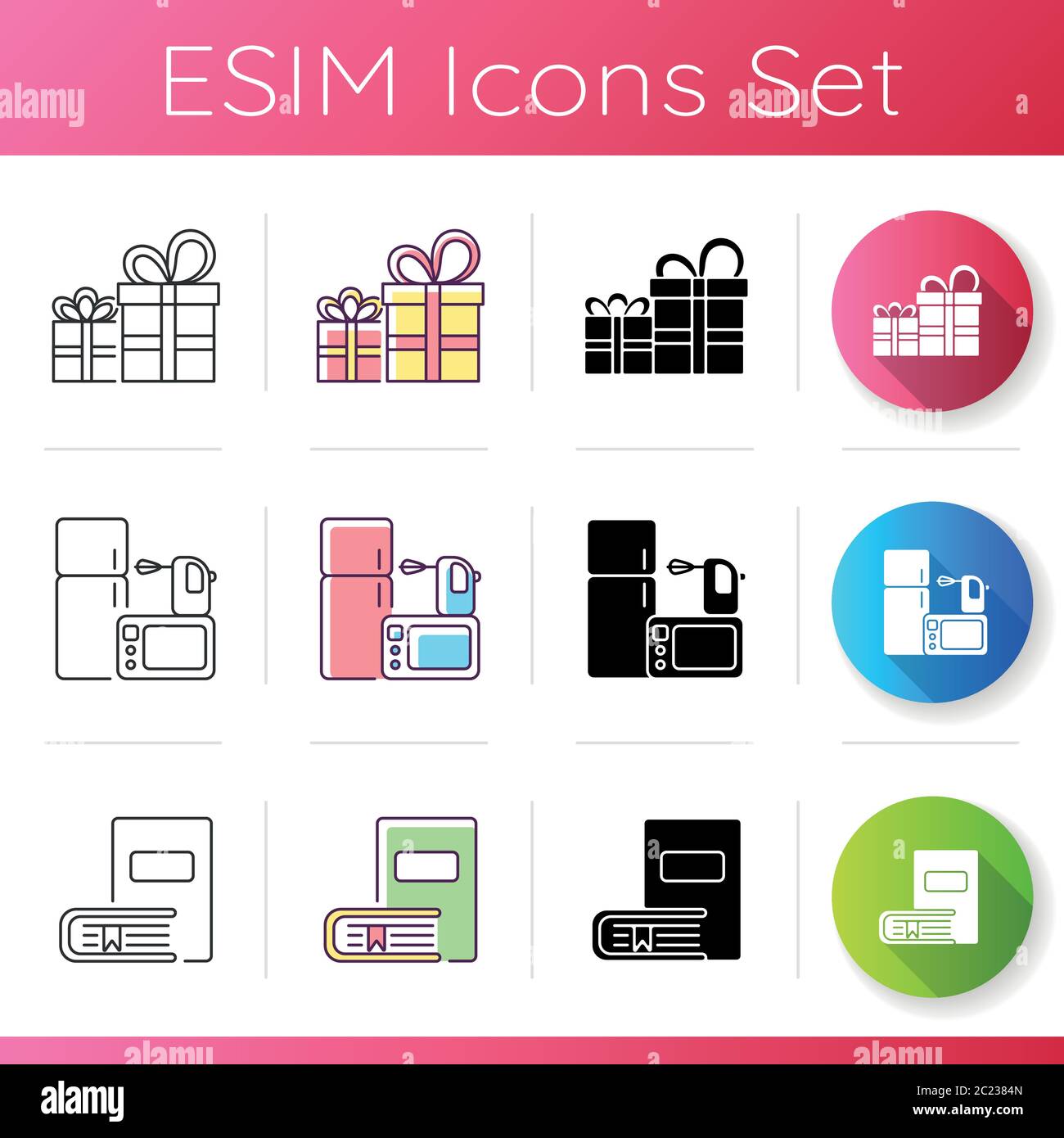 Shopping mall products icons set Stock Vector Image & Art - Alamy