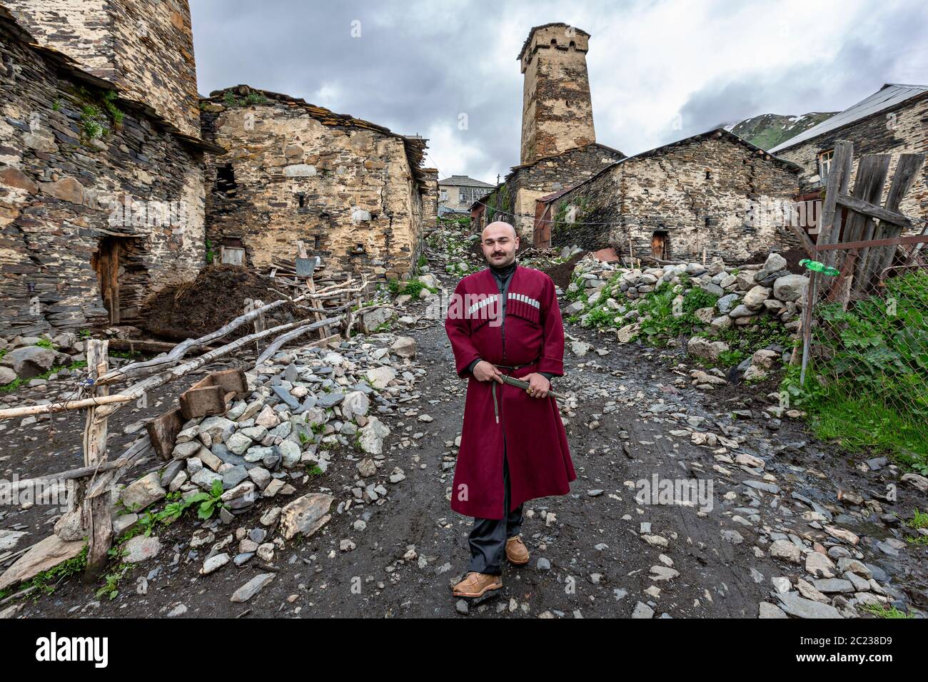Georgia ushguli svaneti people hi-res stock photography and images - Alamy