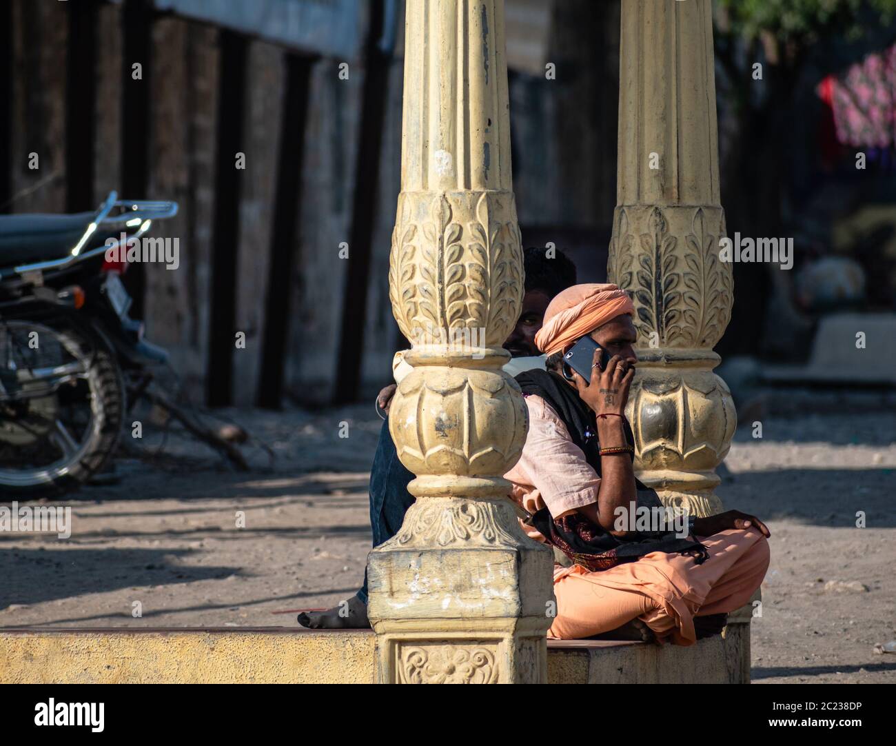Somnath temple pillar hi-res stock photography and images - Alamy