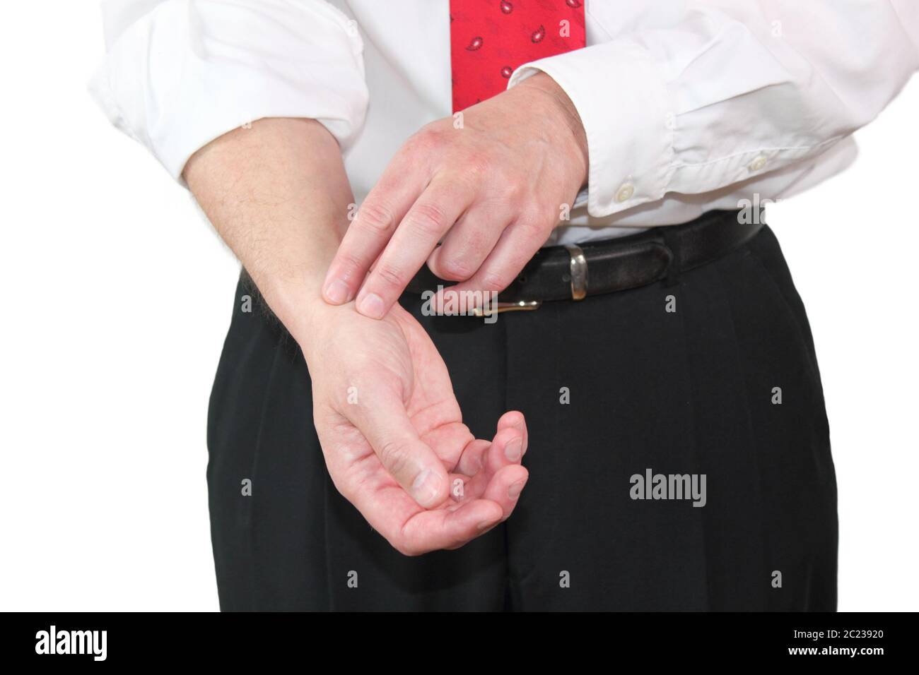 Feel the pulse Stock Photo - Alamy