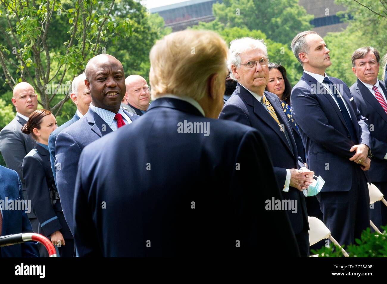 Tim scott trump sign hi-res stock photography and images - Alamy