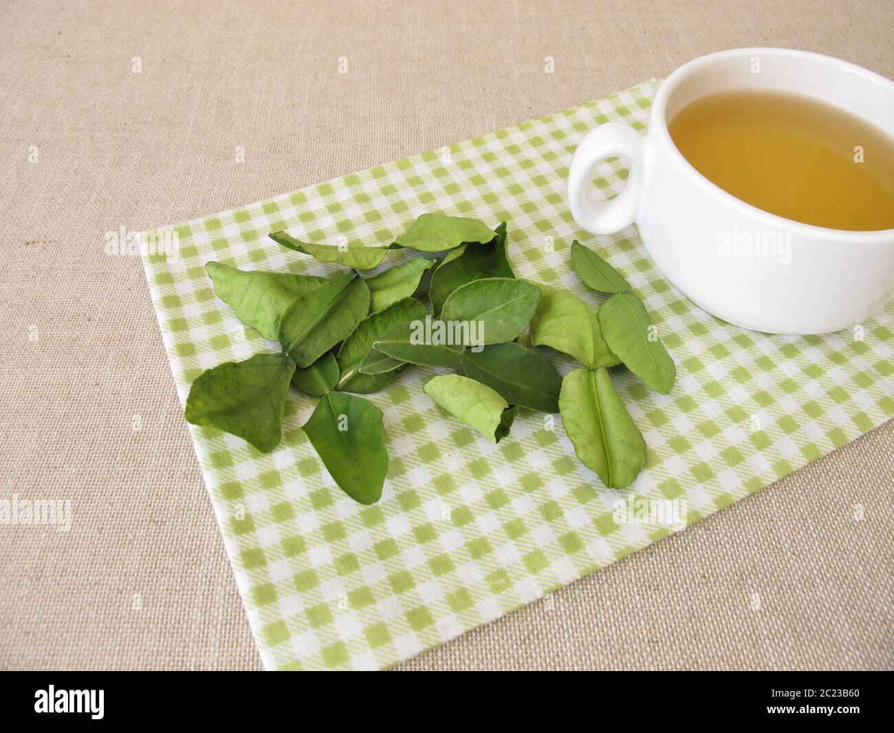 Kaffir lime leaves hi-res stock photography and images - Alamy