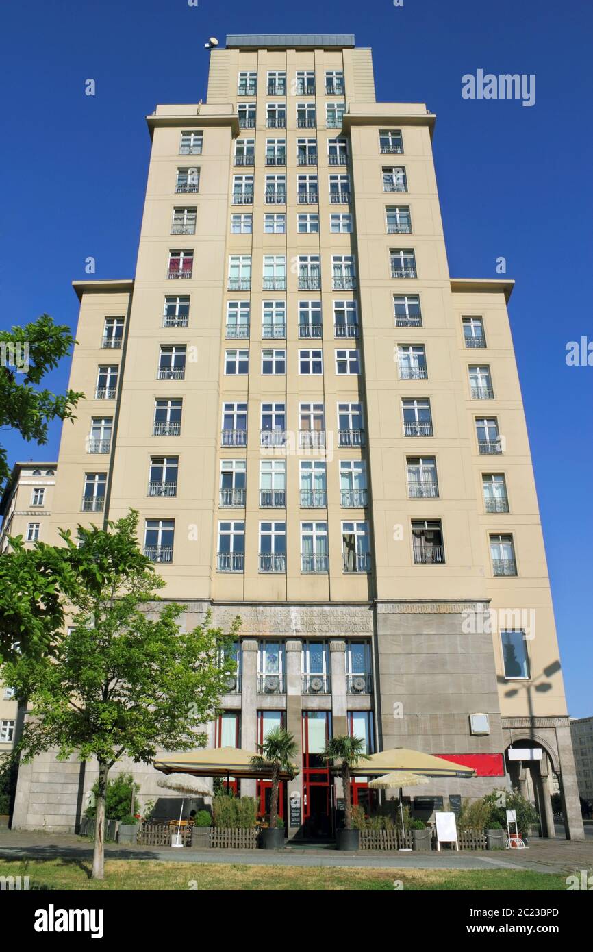 Stalin Building House Berlin Stock Photo - Alamy