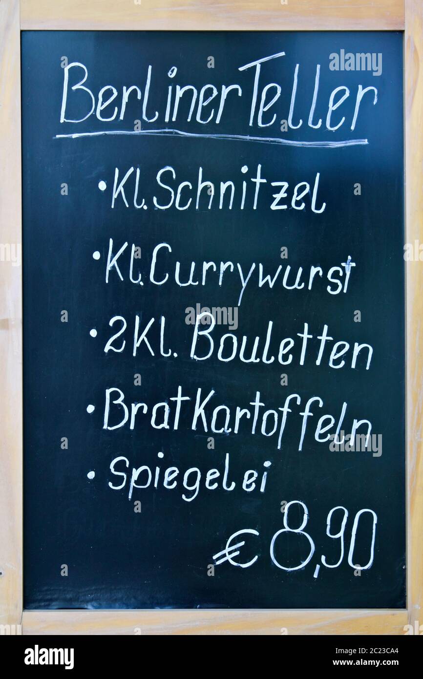 Berliner teller hi-res stock photography and images - Alamy