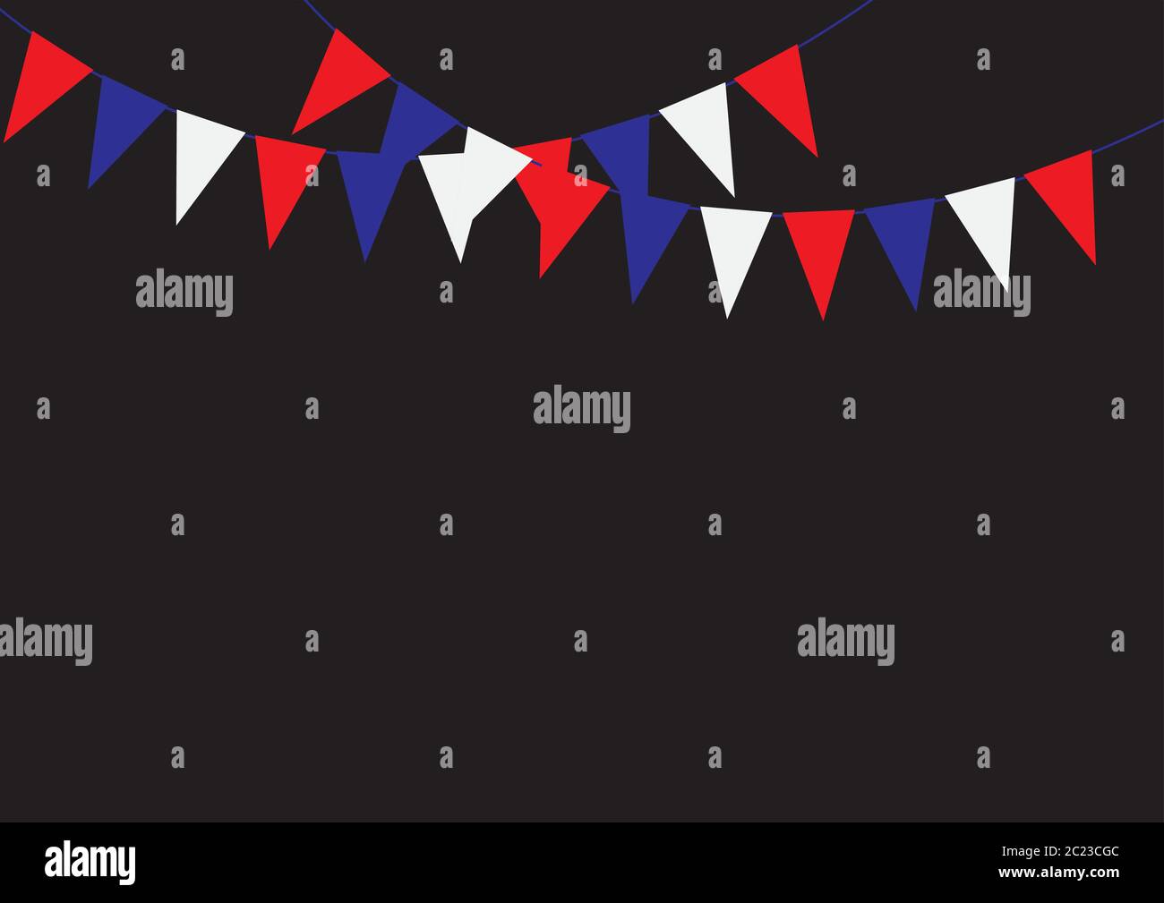 British bunting flags Stock Vector Images - Alamy