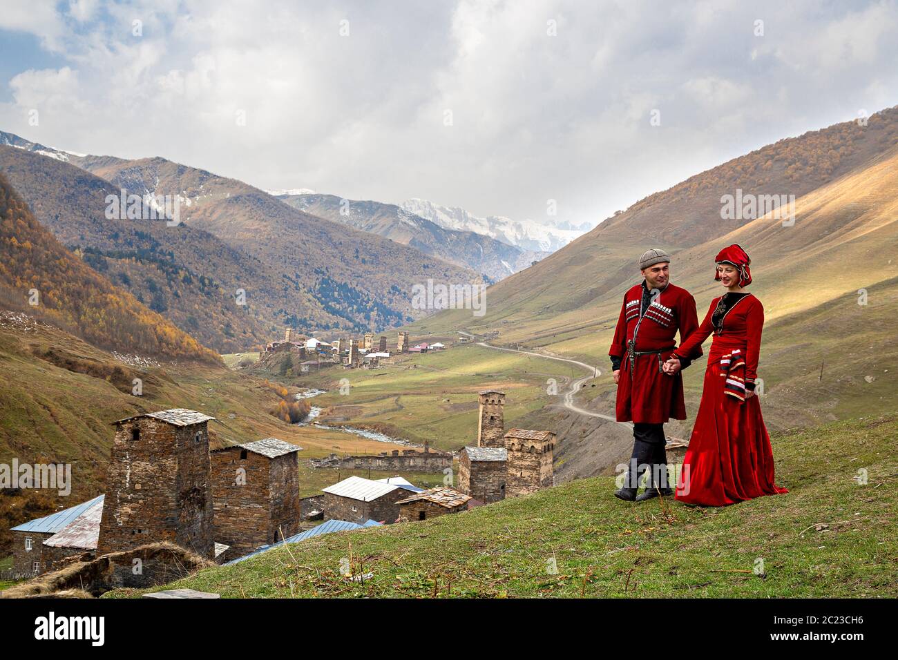 Georgia ushguli svaneti people hi-res stock photography and images - Alamy