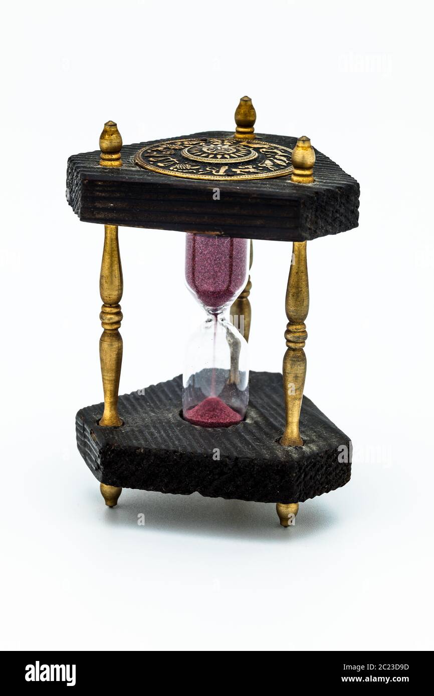 Sandglass isolated hi-res stock photography and images - Alamy