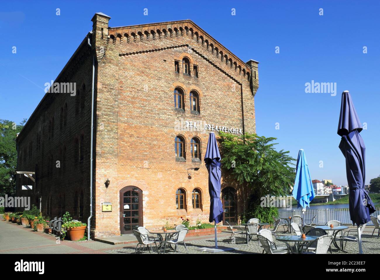 The Oder storage Stock Photo - Alamy