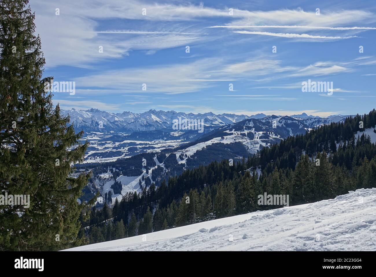 Oberstdorf winter hi-res stock photography and images - Alamy
