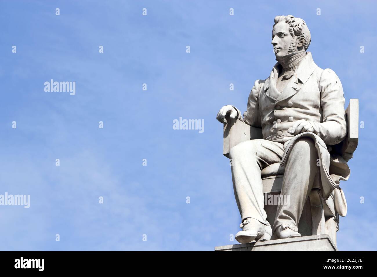 Statue of vincenzo bellini hi-res stock photography and images - Alamy