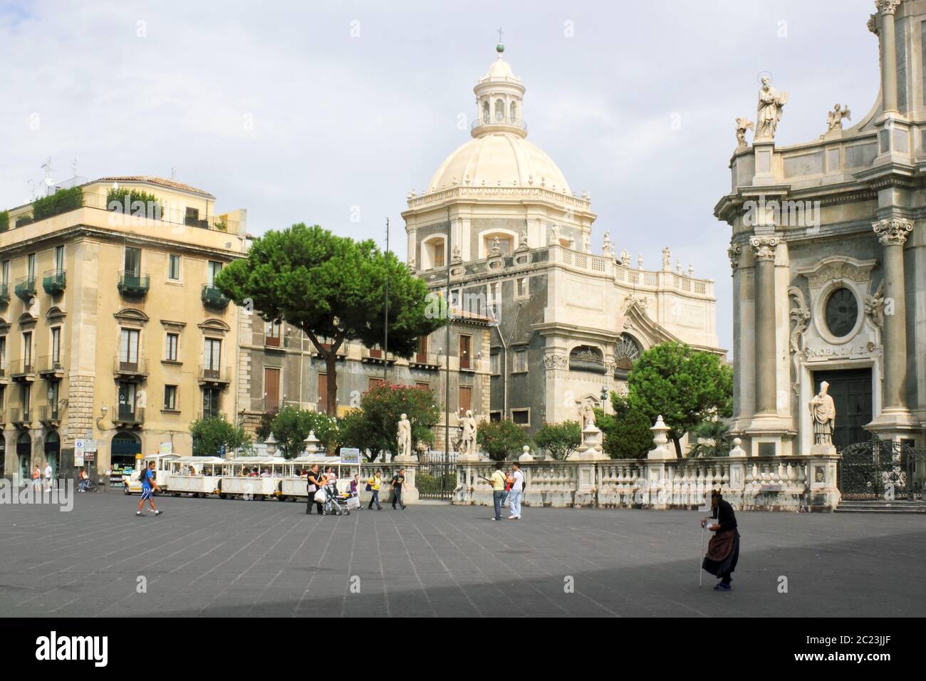 Old Town of Catania Stock Photo - Alamy