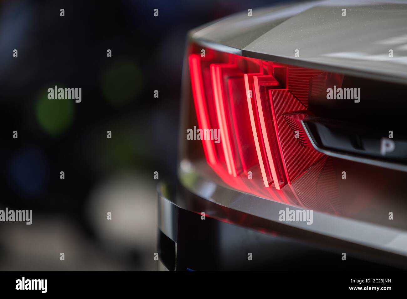 Supercar tail lights detail hi-res stock photography and images - Alamy