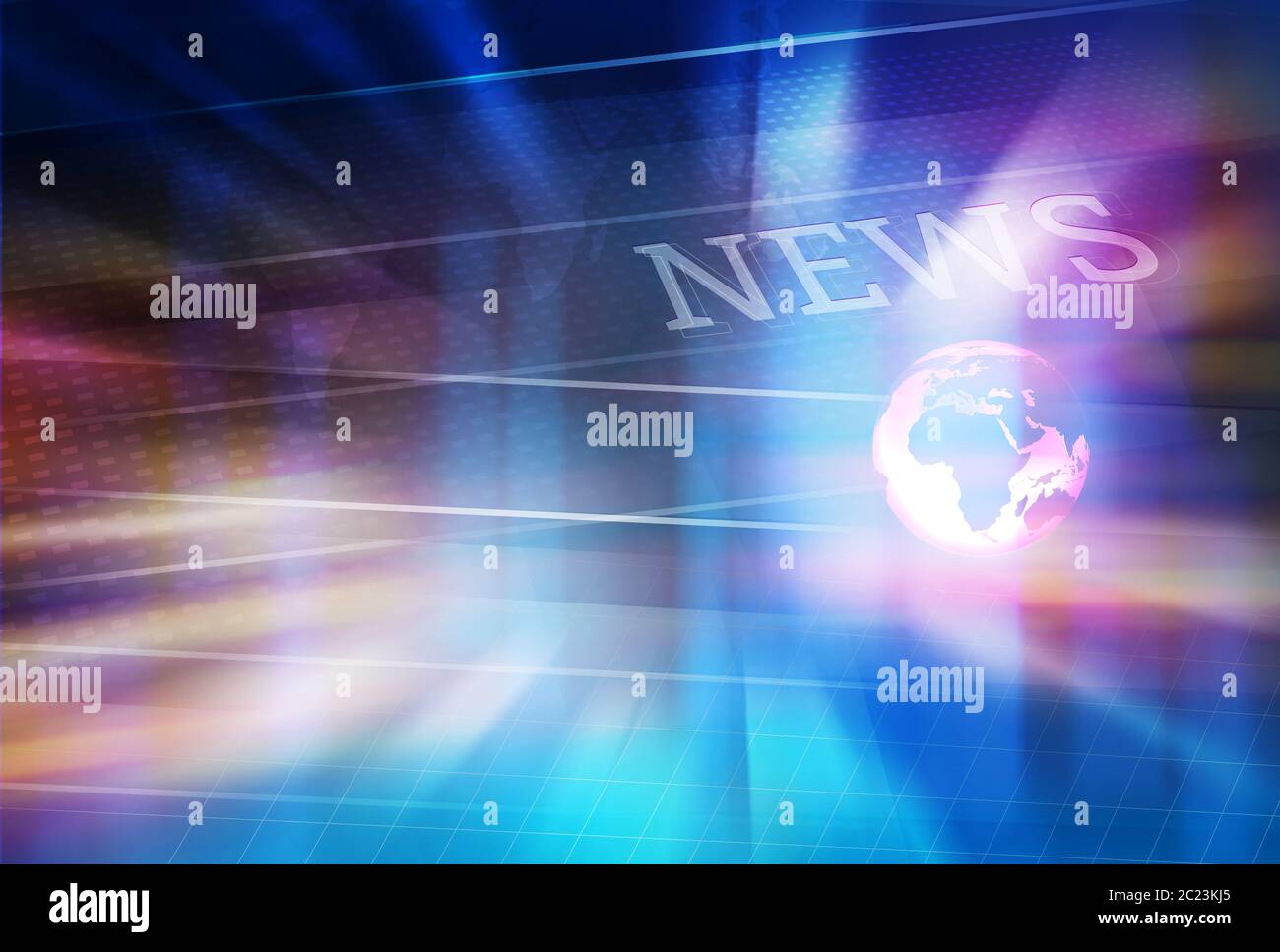 News earth motion background hi-res stock photography and images - Alamy