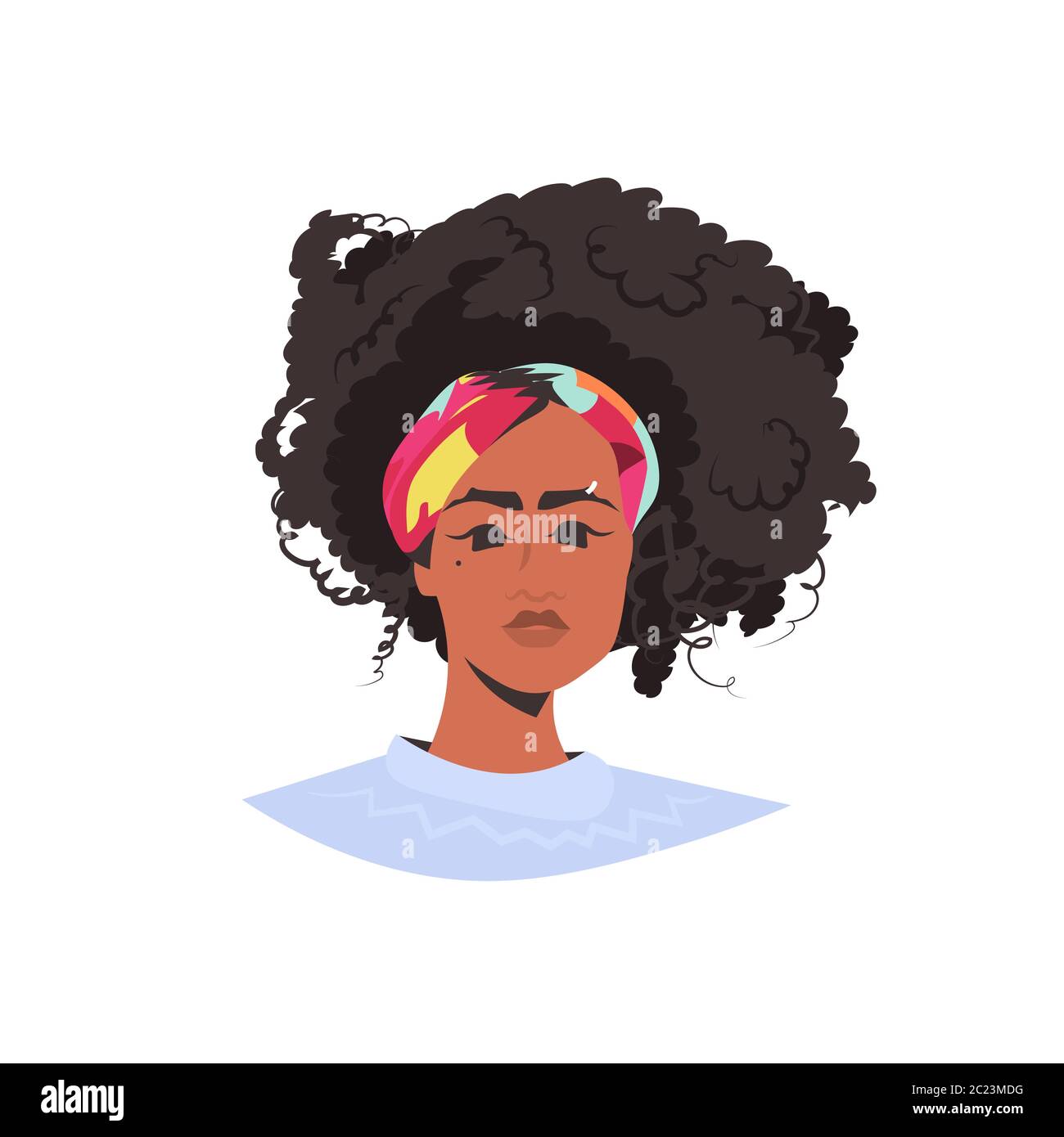 african american woman against racial discrimination black lives matter ...