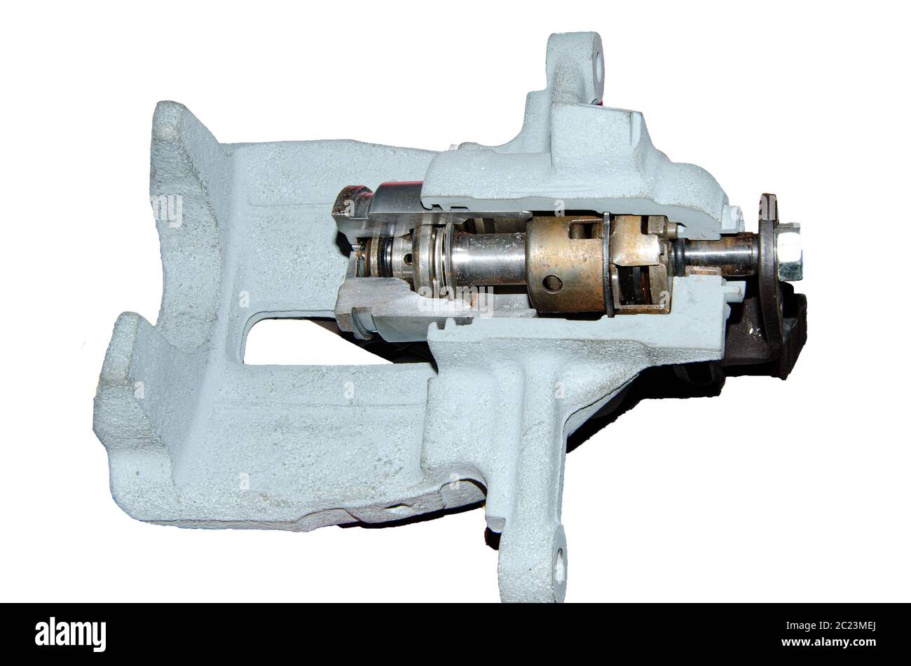 Car brake caliper Cut Out Stock Images & Pictures - Alamy