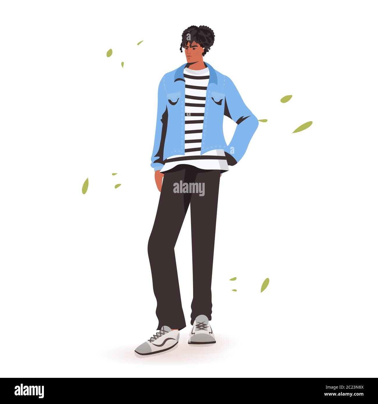 african american man against racial discrimination black lives matter ...