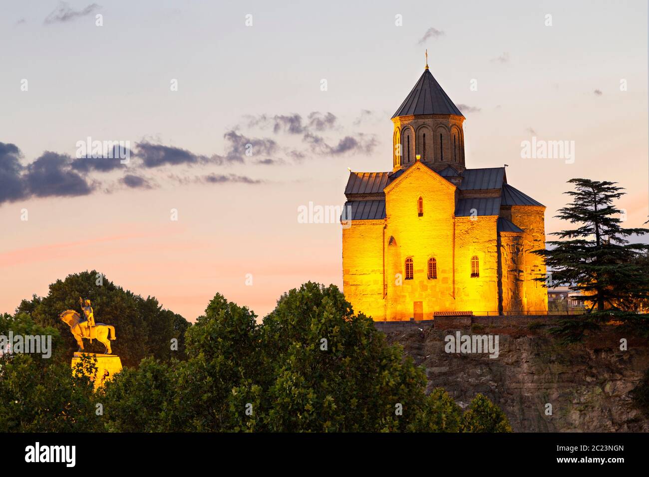 Metekhi church hi-res stock photography and images - Alamy