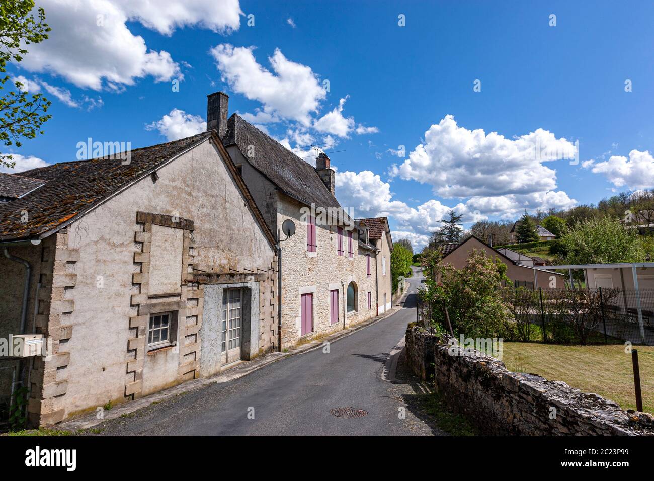 Coly, Nouvelle-Aquitaine, France Stock Photo - Alamy