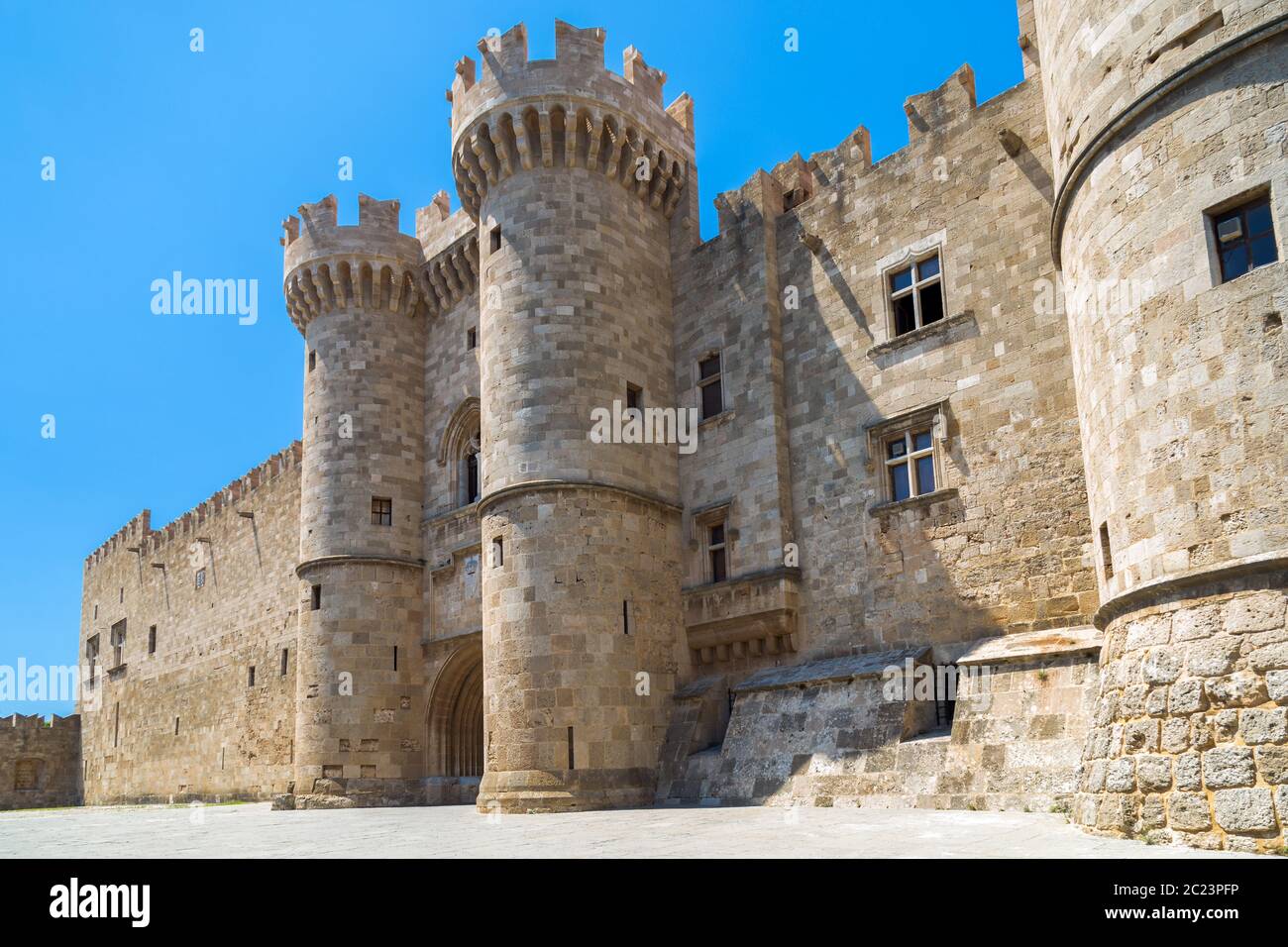 Palace of the Grand Master, Rhodes, Greece Stock Photo - Alamy