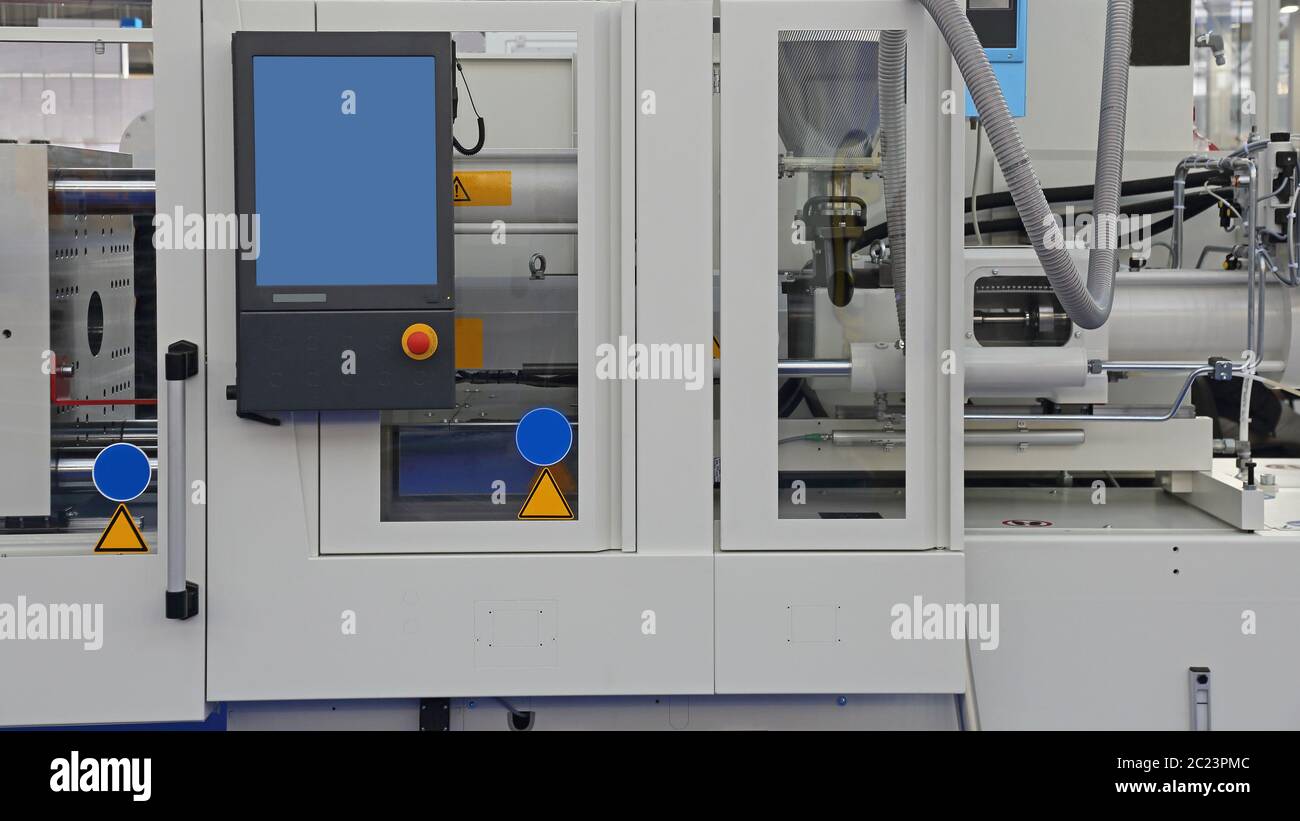 Injection Molding Machine for Plastic Parts Manufacturing Production ...