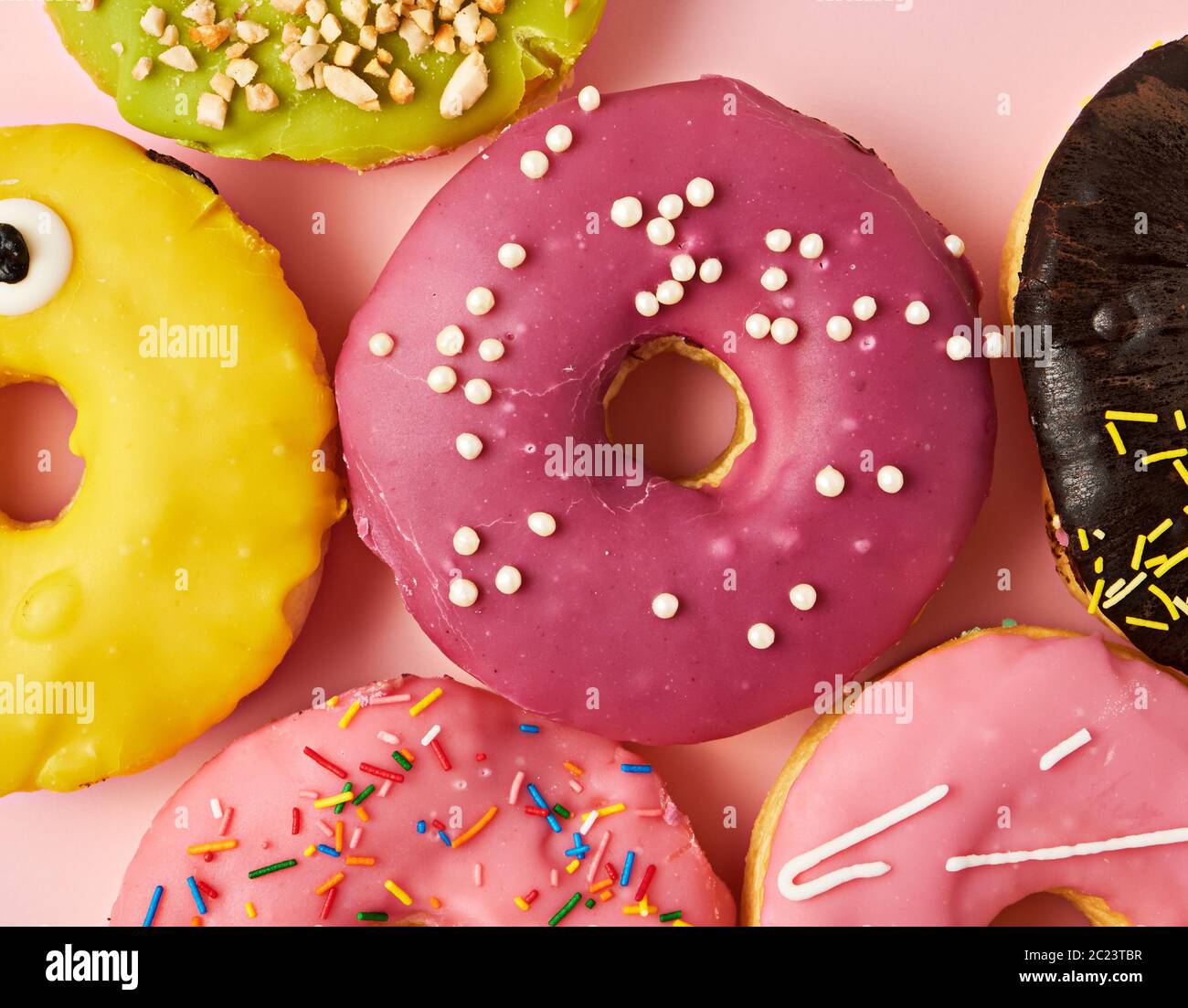 Different donuts hi-res stock photography and images - Alamy